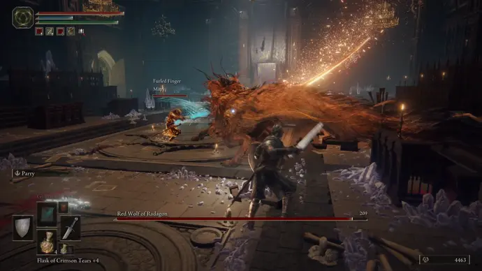 Elden Ring Red Wolf of Radagon tips and strategy